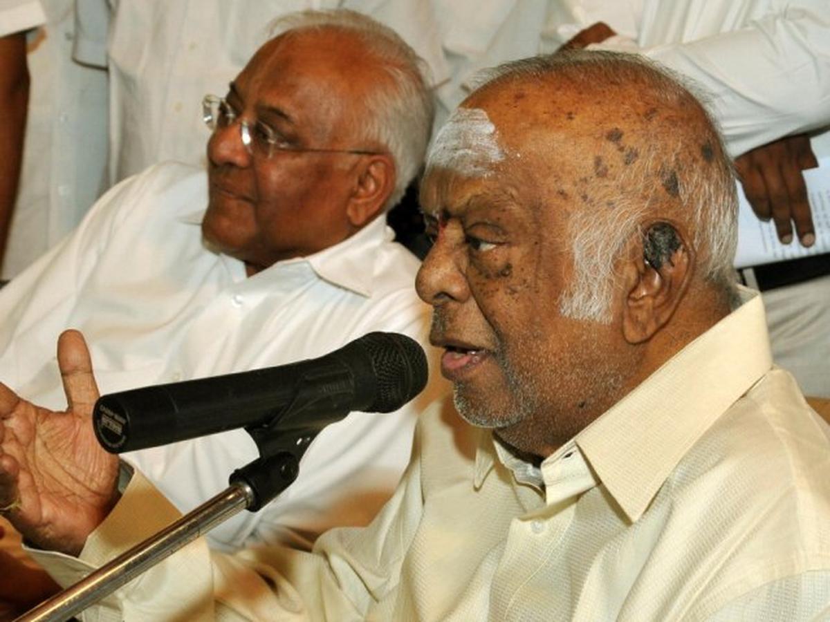 M.A.M Ramaswamy publicly disowns adopted son - The Hindu